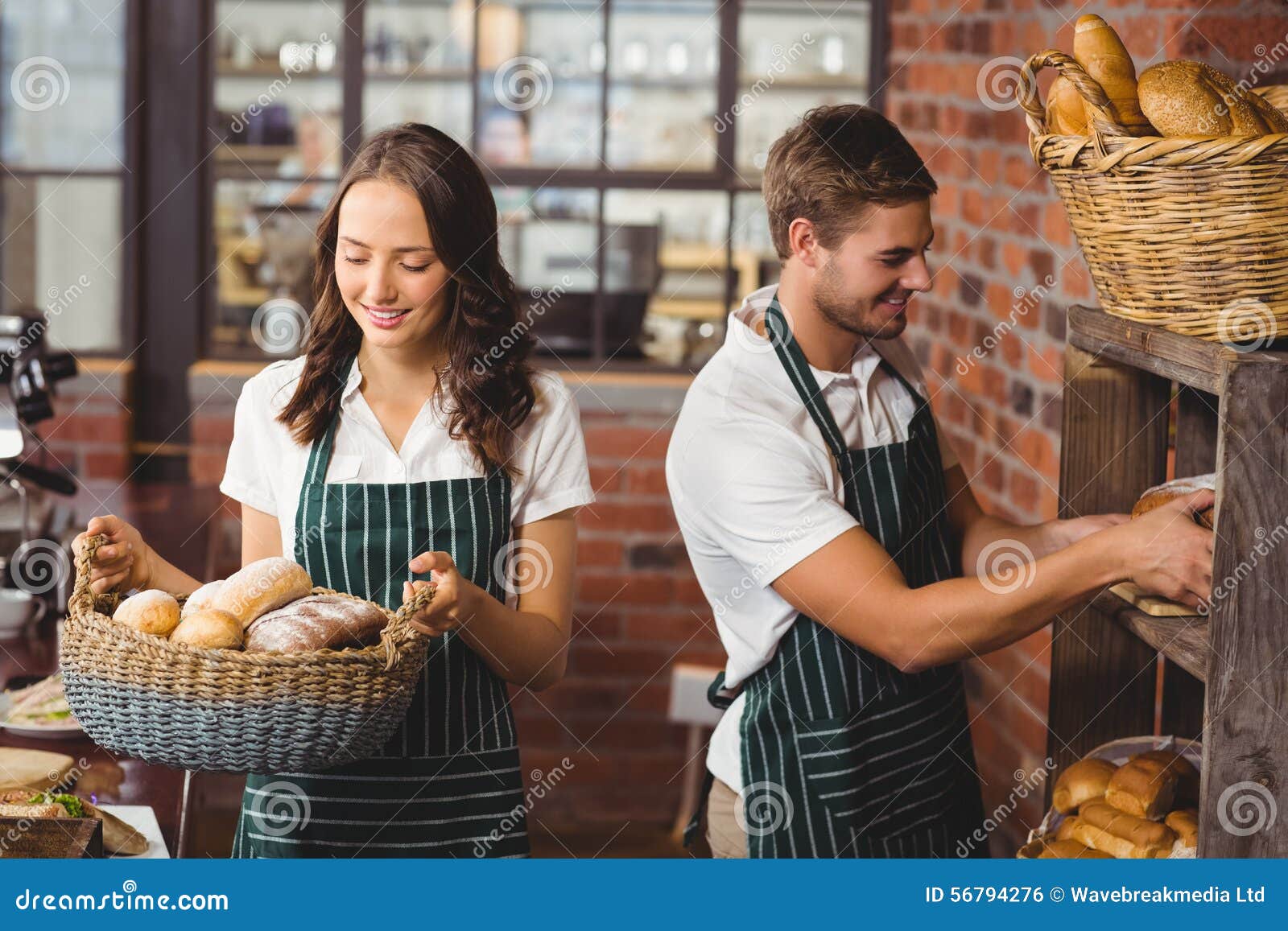 Happy Co-workers Working with a Smile Stock Photo - Image of business ...