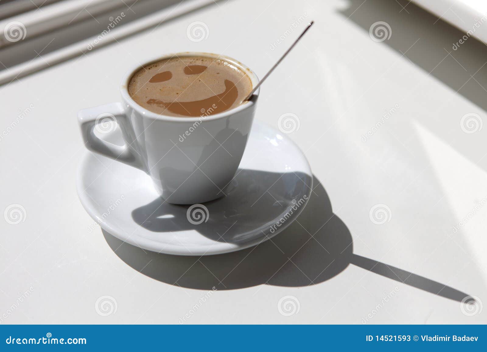 Happy coffee stock image. Image of morning, cappuccino - 14521593