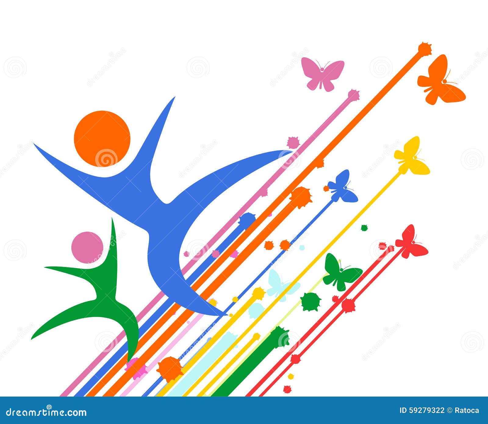 Dance Symbol. Flat Isometric Icon Or Logo. 3D Style Pictogram For Web ...