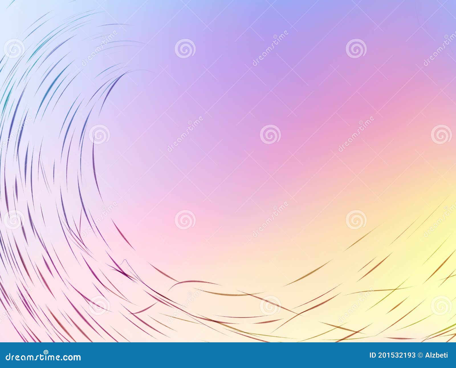 Happy Color Modern Abstract Background with Original Light Curves Stock ...