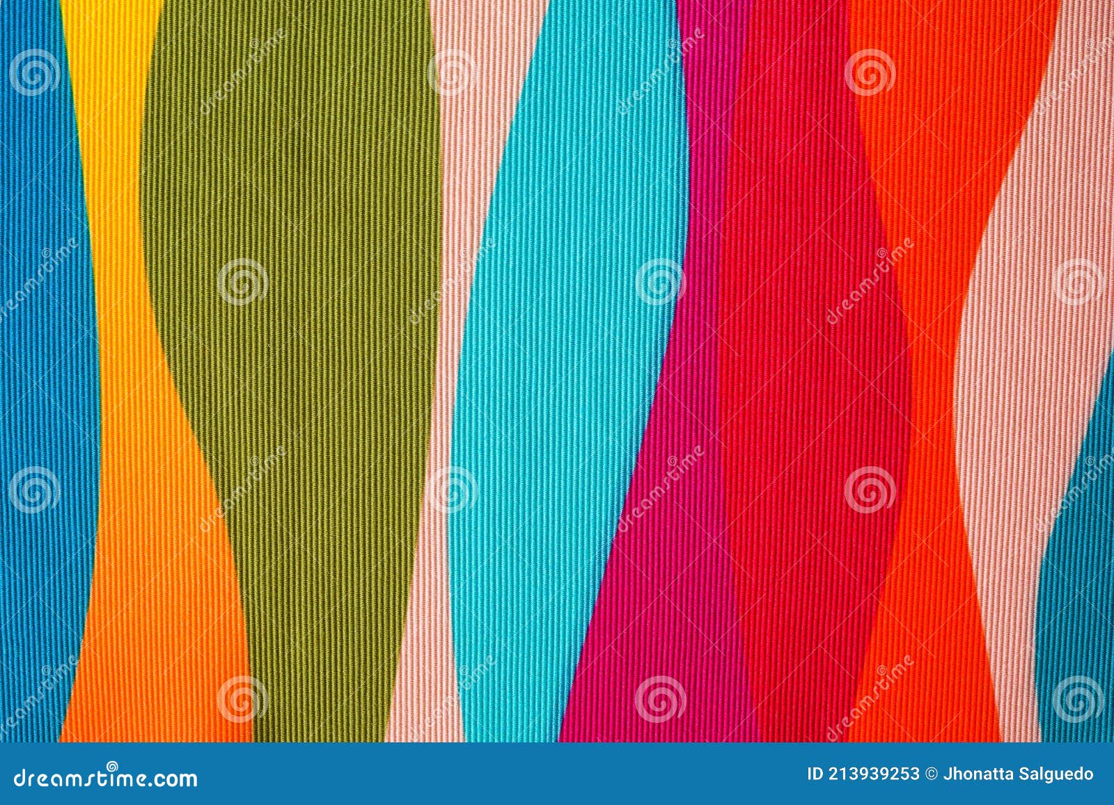 Happy Colorful Background Multicolor Textile Waves Stock Image - Image ...