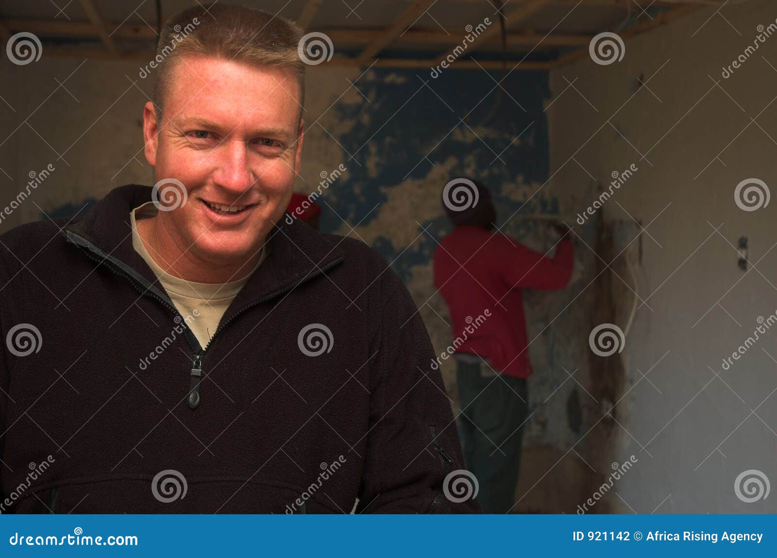 Happy construction foreman stock photo. Image of occupations - 921142