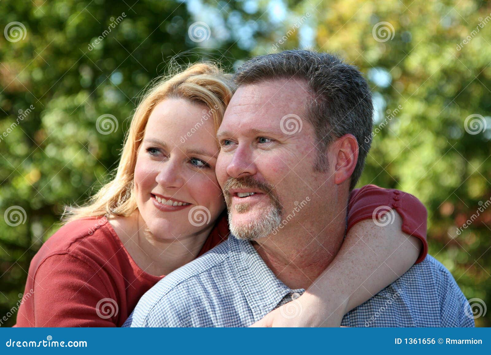Happy Couple stock photo. Image of marriage, male, shoulders - 1361656