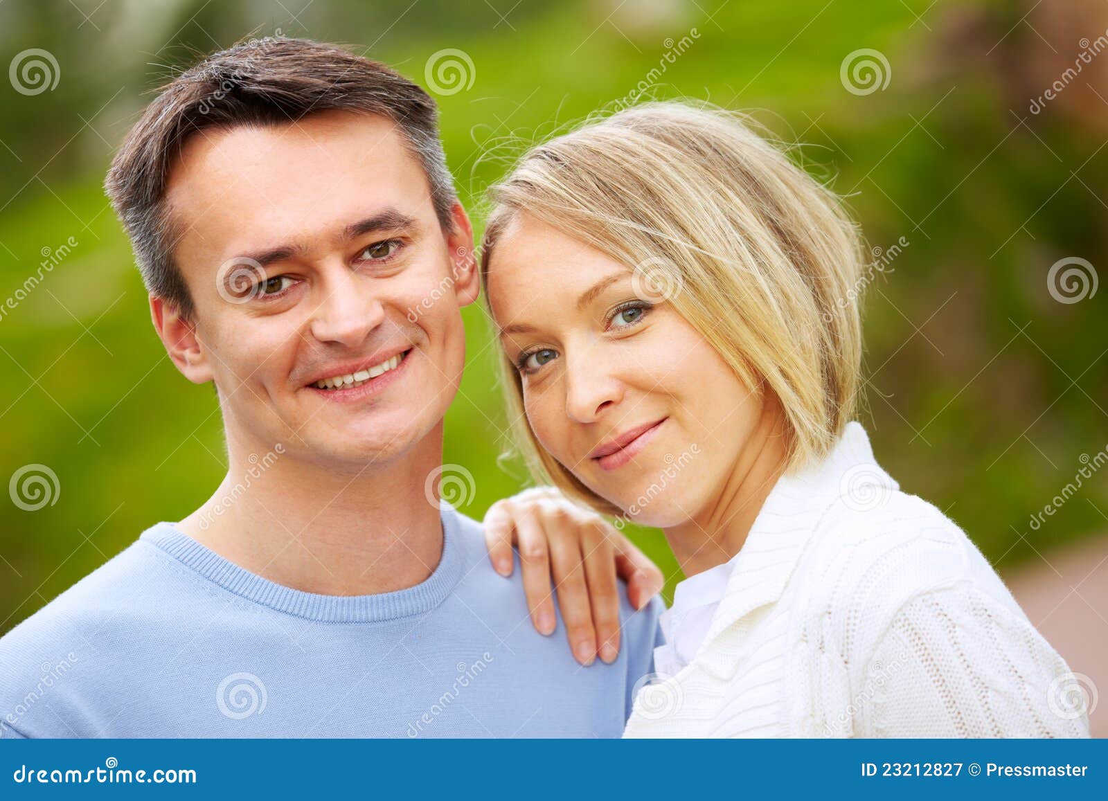 Happy couple stock image. Image of girl, pair, face, female - 23212827