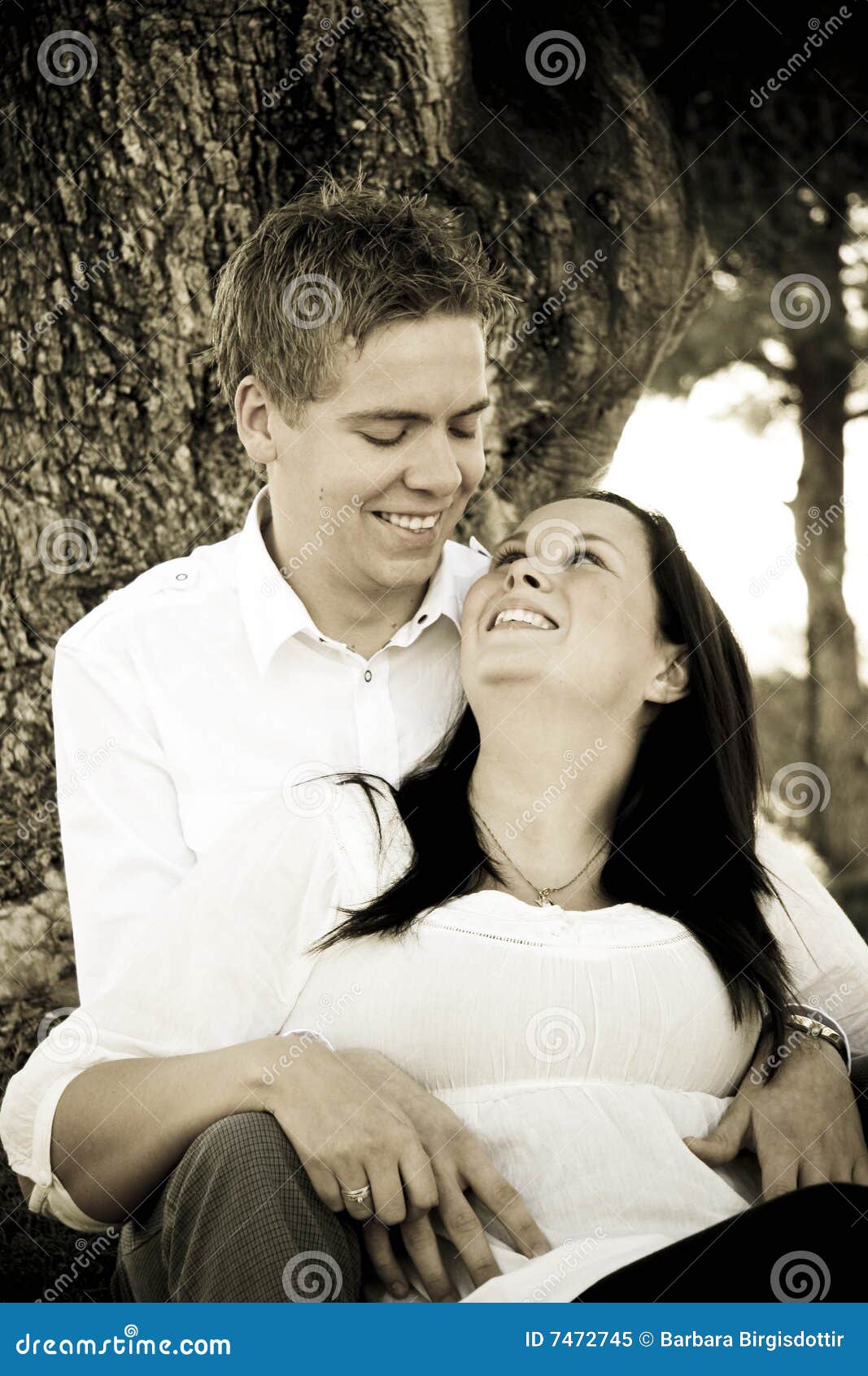 Happy couple stock image. Image of female, looking, beautiful - 7472745