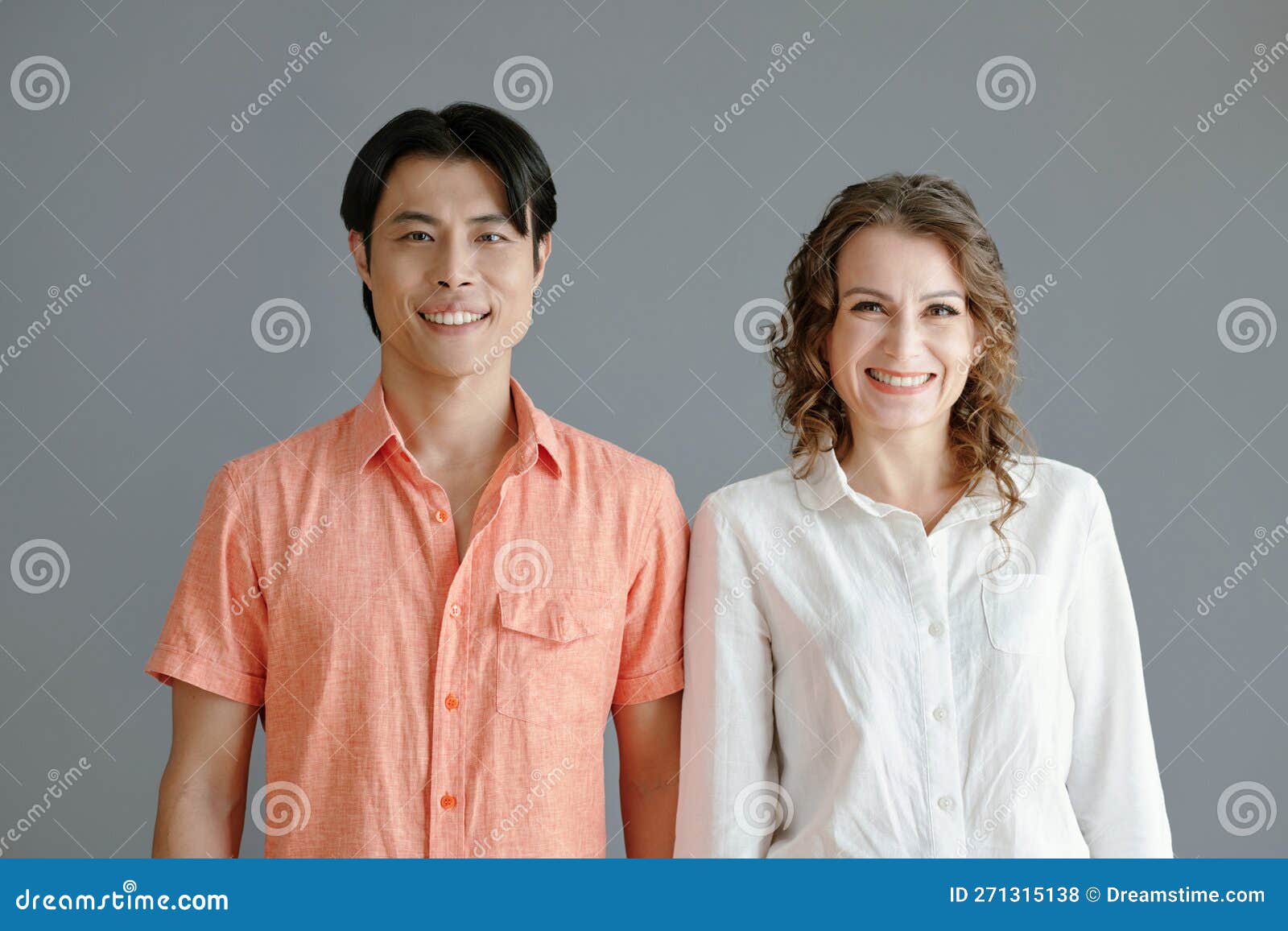 Happy Couple with Age Difference Stock Photo - Image of friendship ...