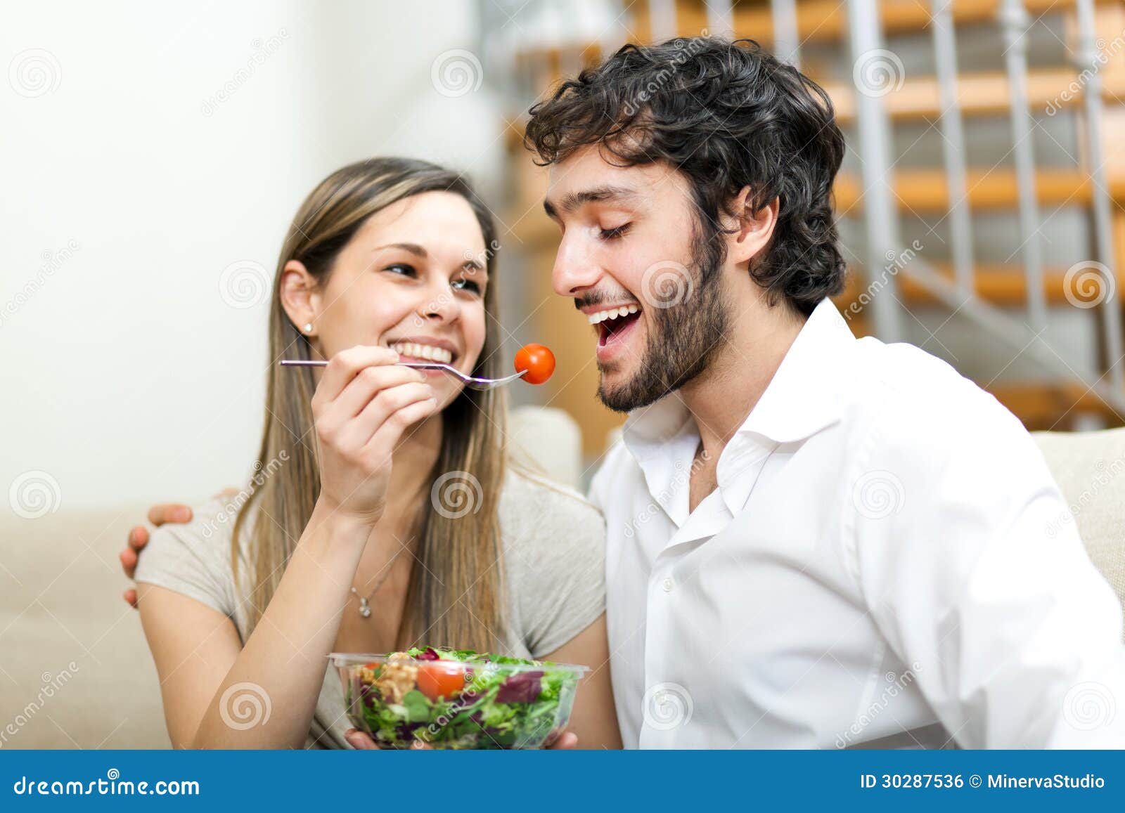 Healthy eating stock photo. Image of meal, person, home - 30287536
