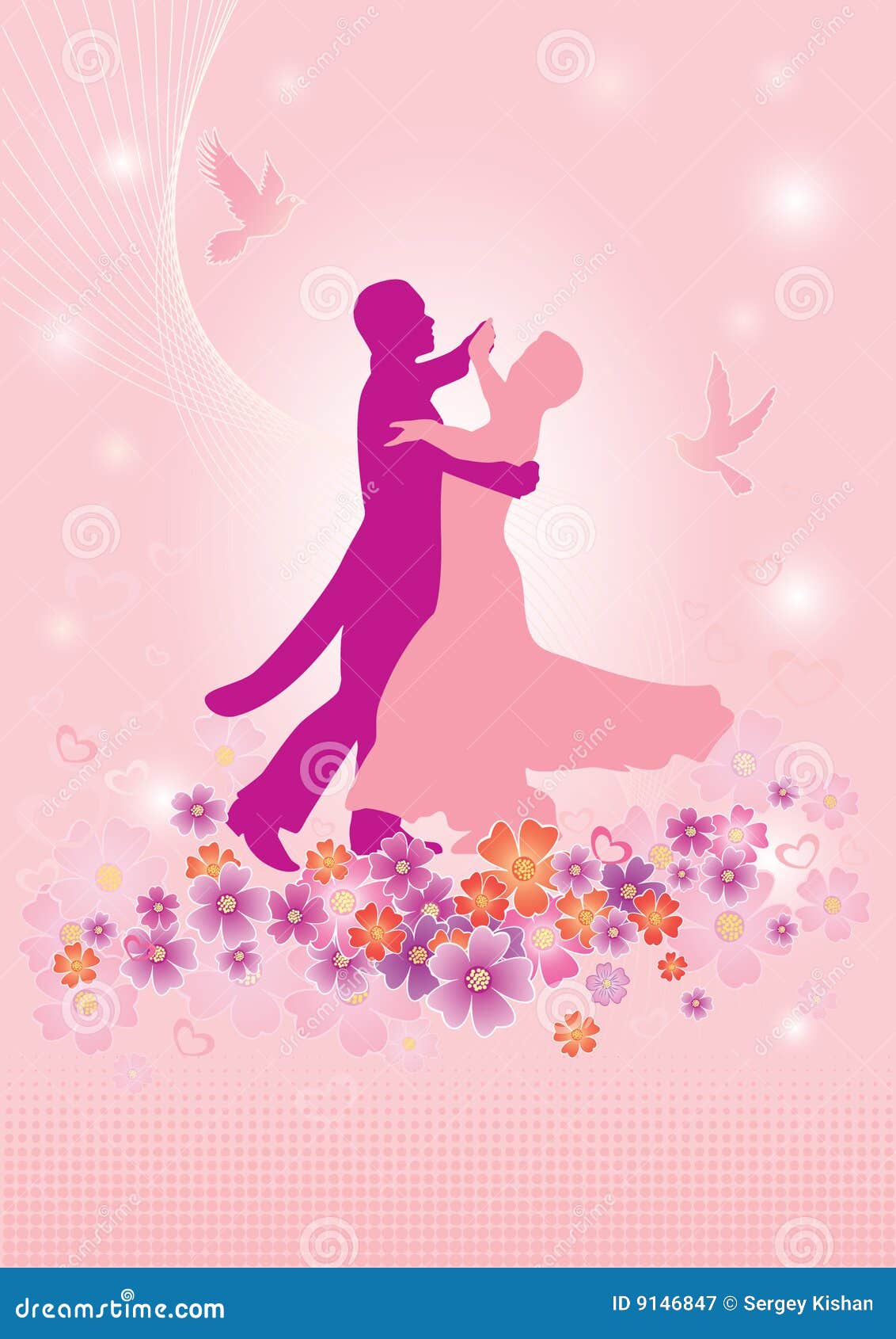 Waltz Vector Illustration | CartoonDealer.com #5257212