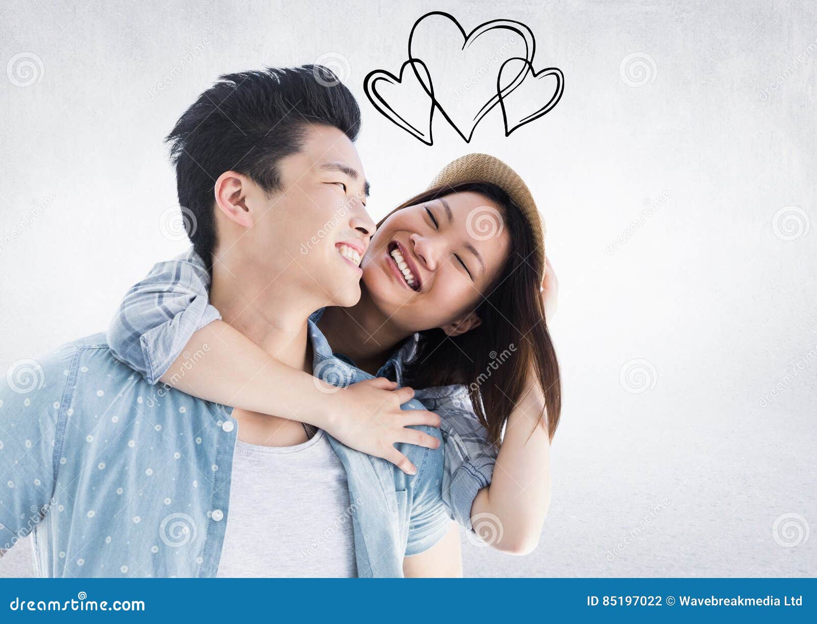 Happy Couple Embracing Each Other Stock Photo - Image of affectionate ...