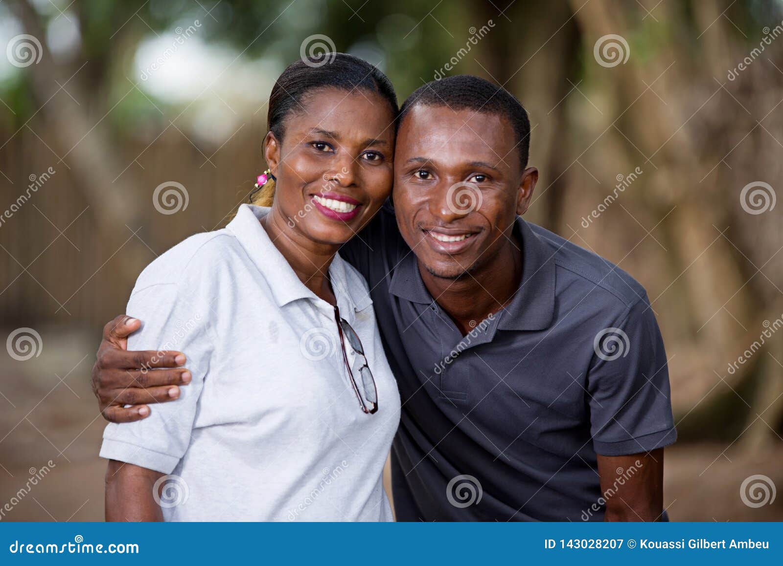 Happy Couple Embracing Outdoors Stock Image - Image of outdoors, modern ...