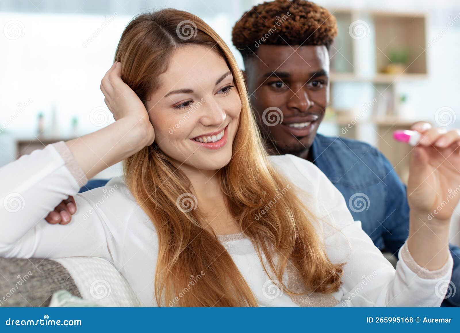 Happy Couple Going To Have Baby Stock Photo - Image of baby, pregnat ...