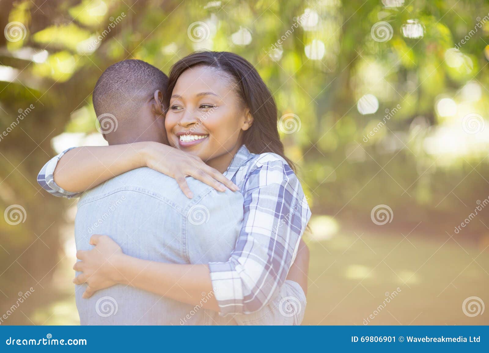 Happy couple having hug stock image. Image of amusement - 69806901