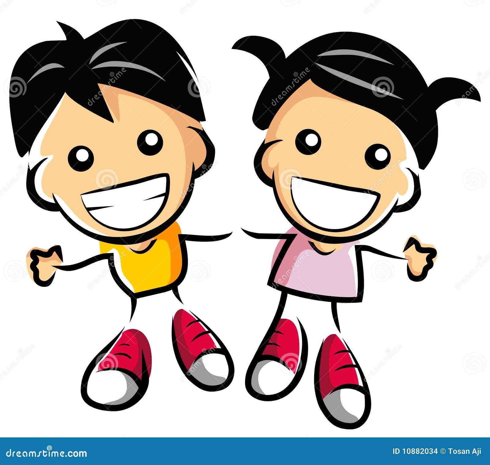 Happy couple kids stock illustration. Illustration of compact - 10882034