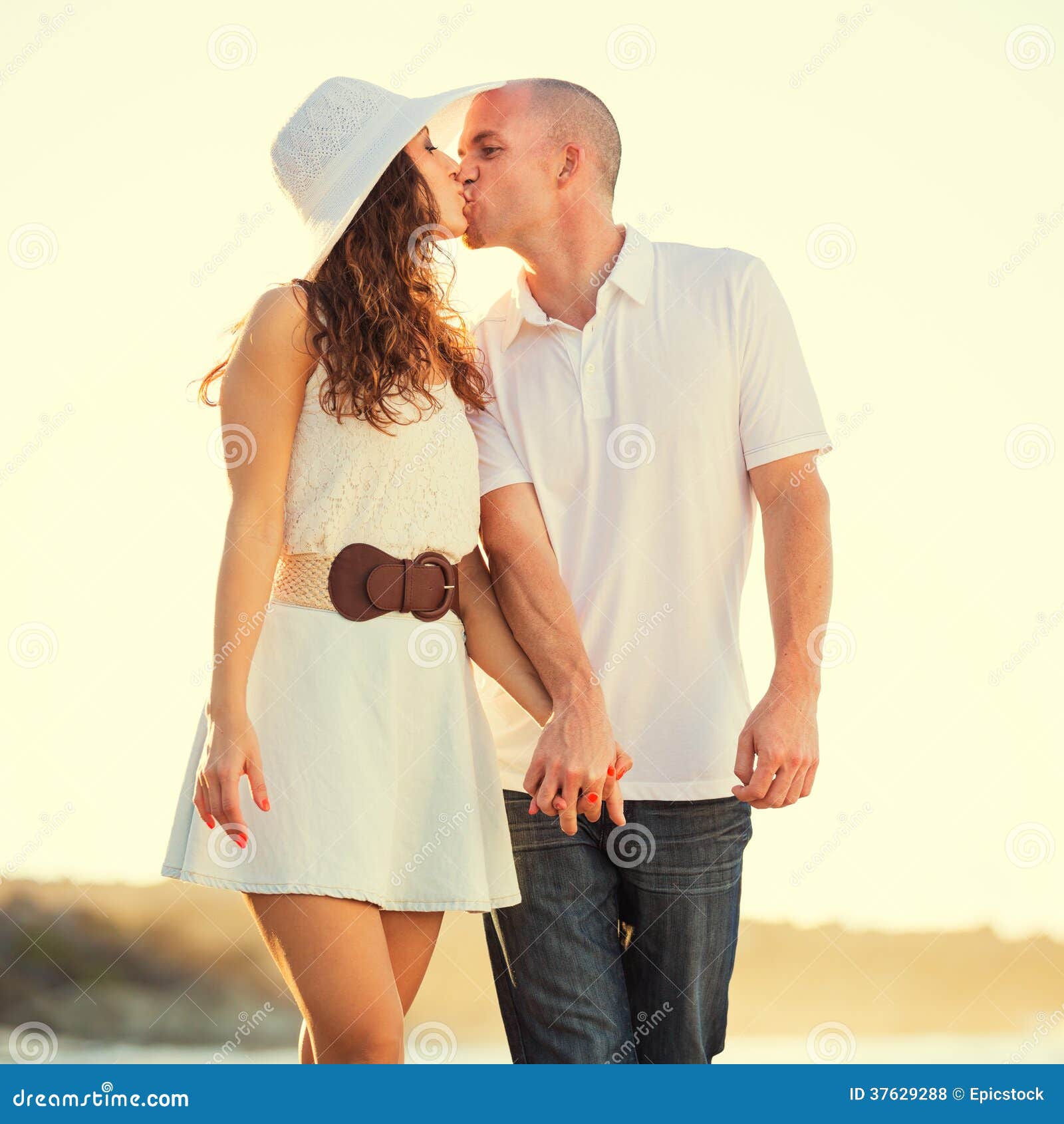 Happy couple in love stock photo. Image of beautiful - 37629288