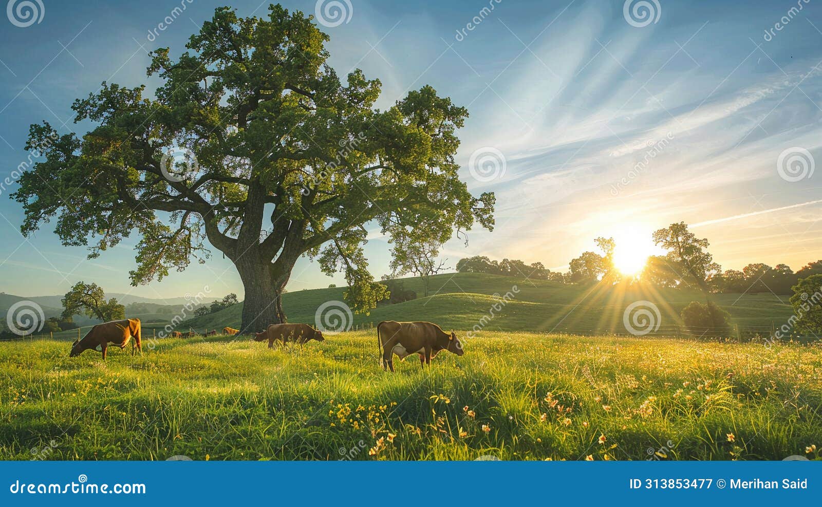 Happy Cows.Clip-Art. Cartoon Vector Illustration | CartoonDealer.com ...