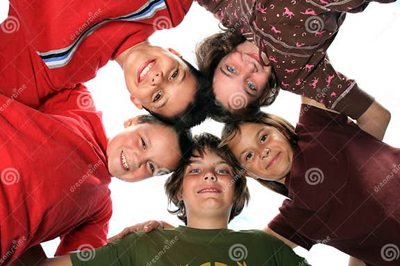 Happy Crazy Kids stock photo. Image of fall, hispanic - 3264530
