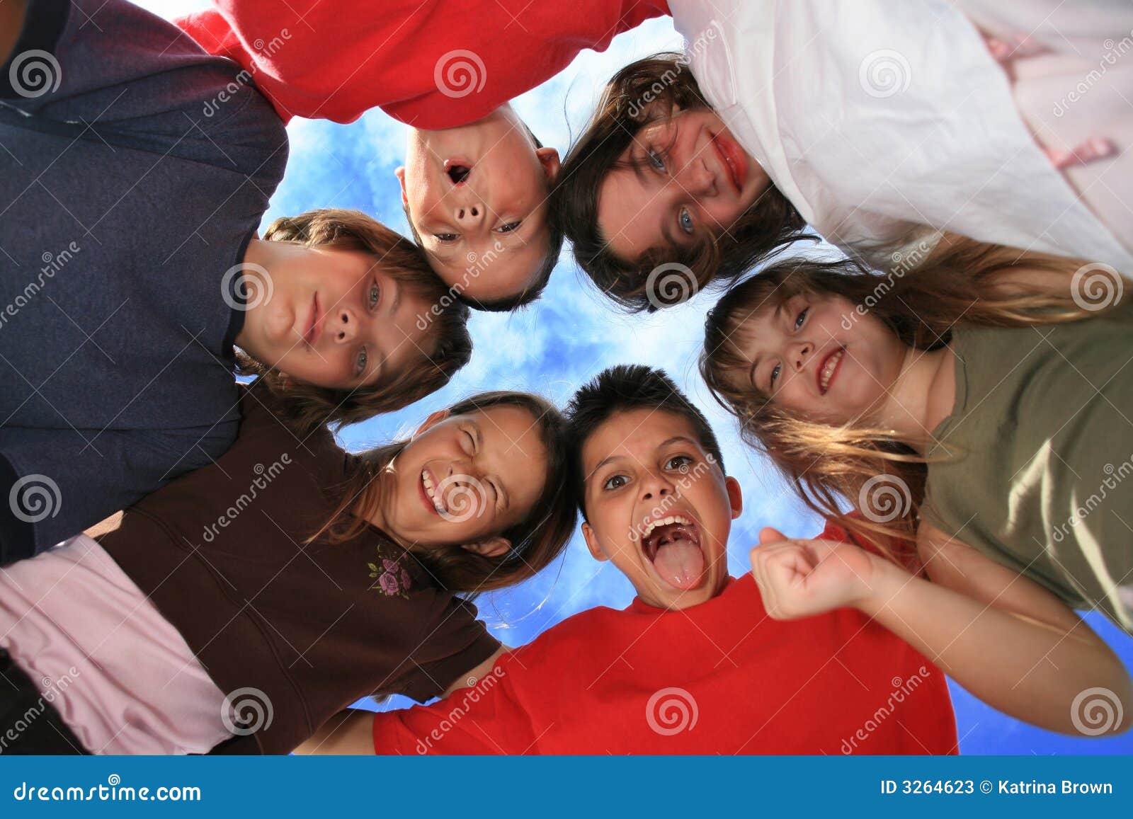 Happy Crazy Kids stock image. Image of family, siblings - 3264623
