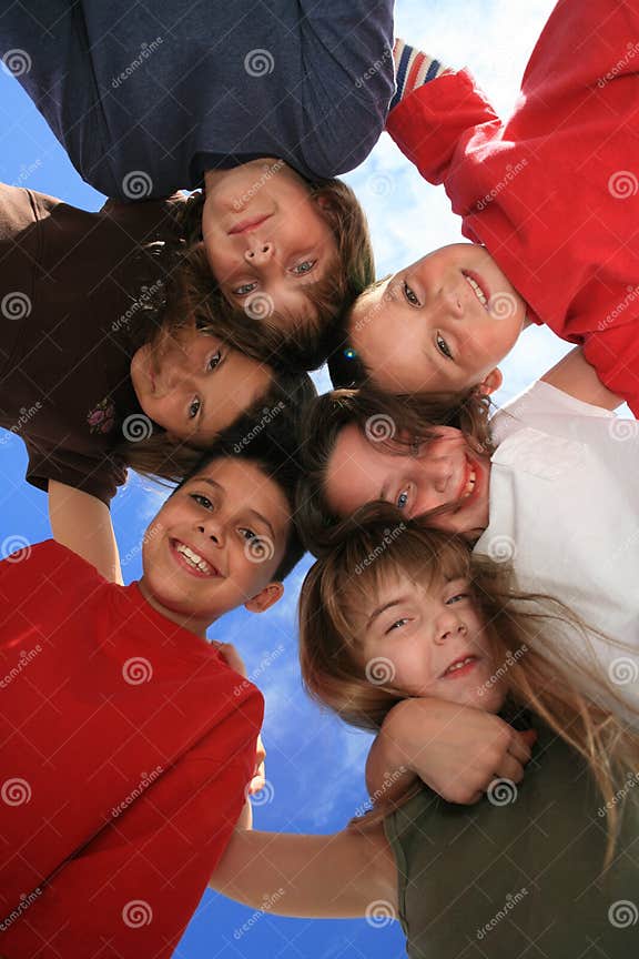 Happy Crazy Kids stock image. Image of grouping, family - 3264629