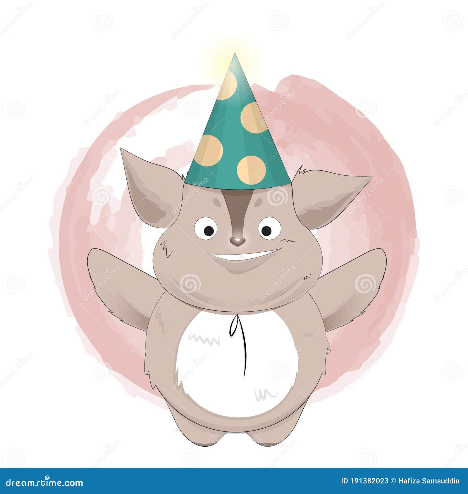 The Happy Creature - Illustration For The Children | CartoonDealer.com ...