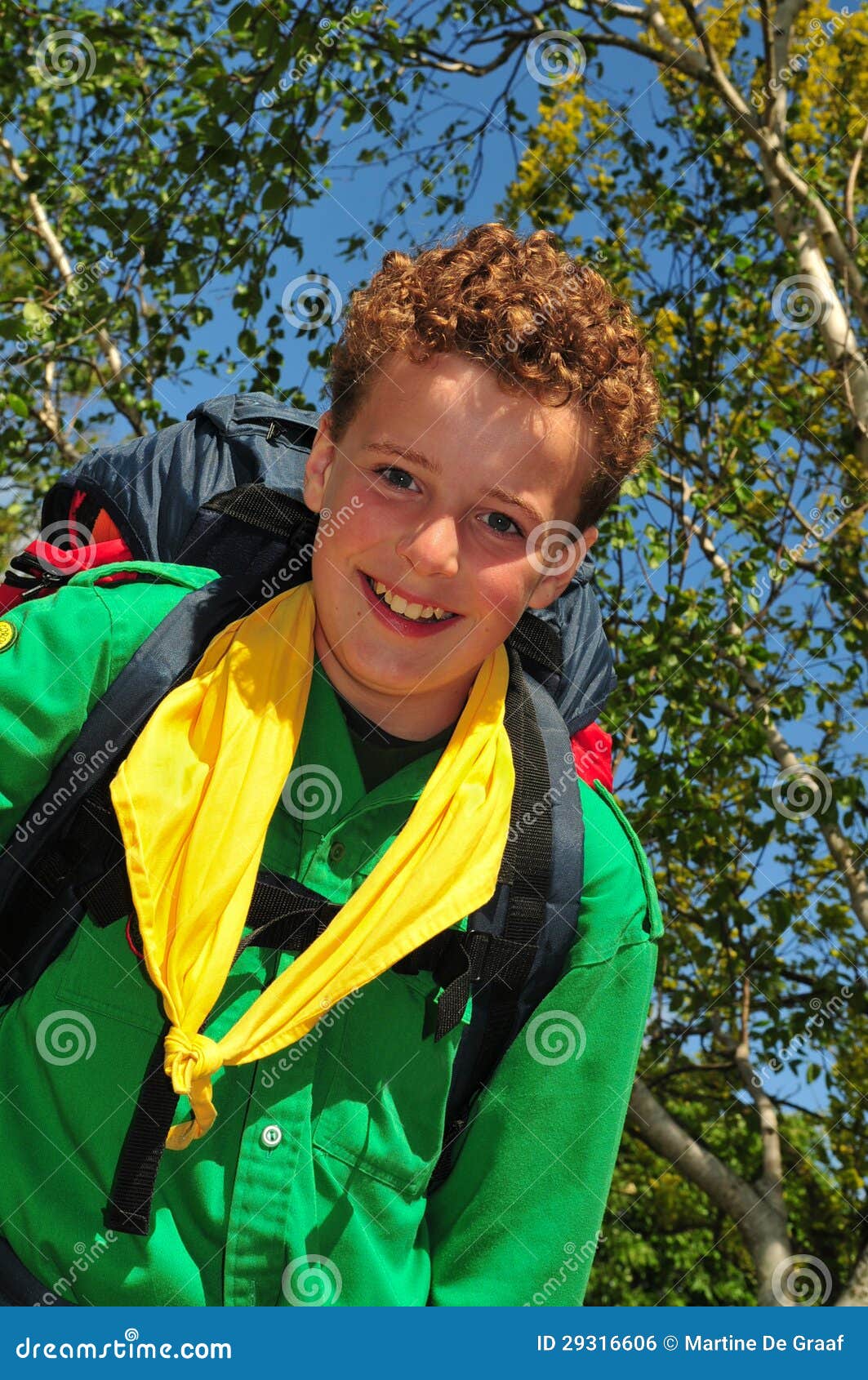 Happy Cub Scout Royalty Free Stock Image - Image: 29316606