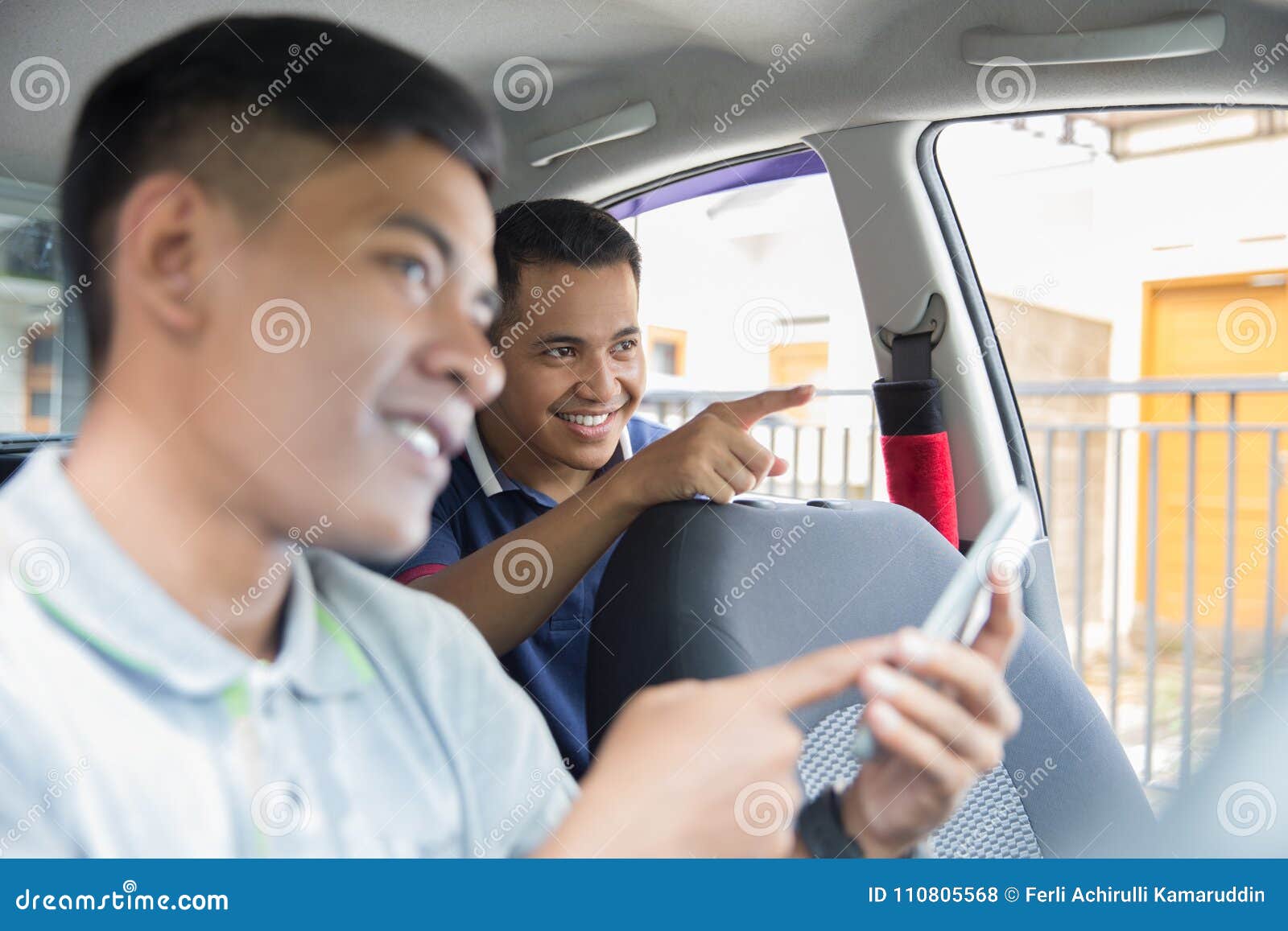 Customer using taxi stock photo. Image of transportation - 110805568