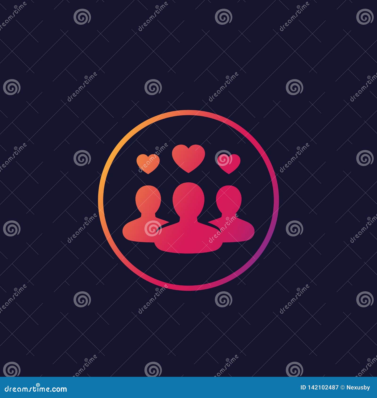 Happy Customers, Client Satisfaction Vector Icon Stock Vector ...