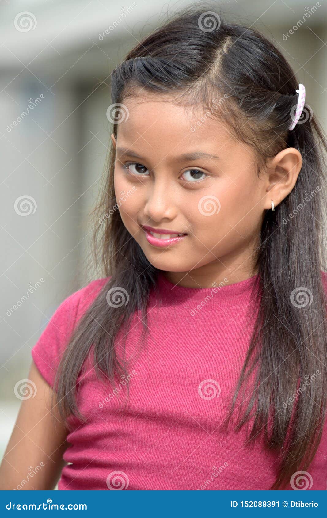 A Happy Cute Female stock image. Image of pleasant, beauty - 152088391