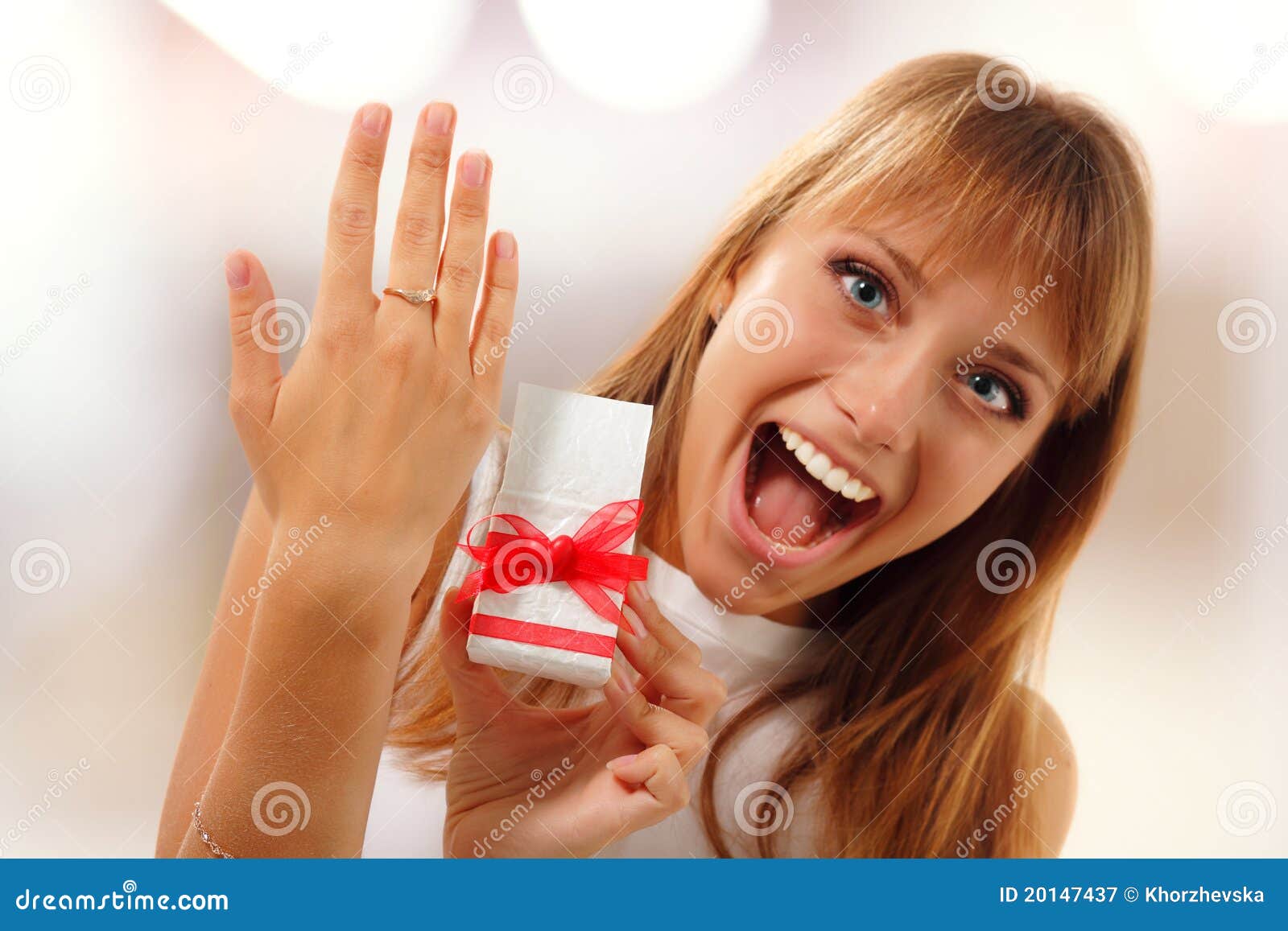 Happy cute girl stock image. Image of holiday, emotions - 20147437