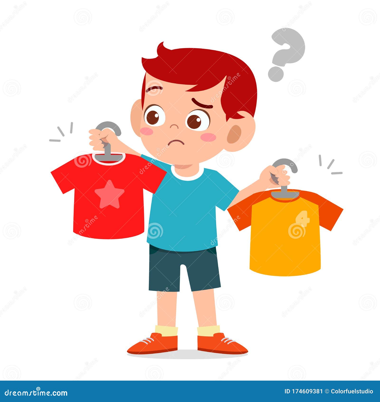 Pick Out Clothes Clipart