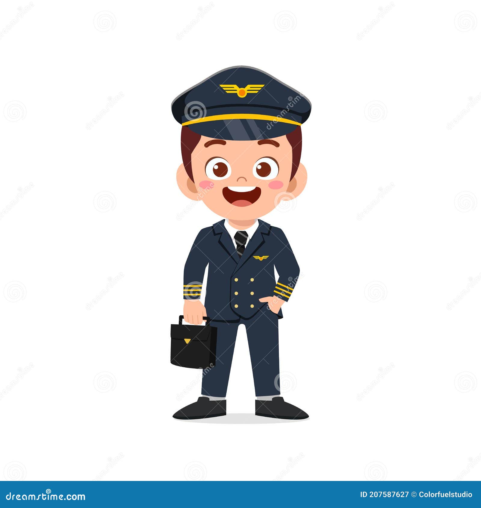 Pilot In Uniform Robot And Passengers In Masks In Airport Terminal ...