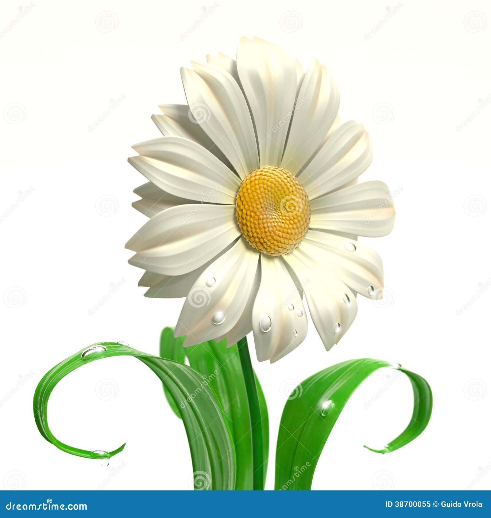 Happy daisy stock illustration. Illustration of sunny - 38700055