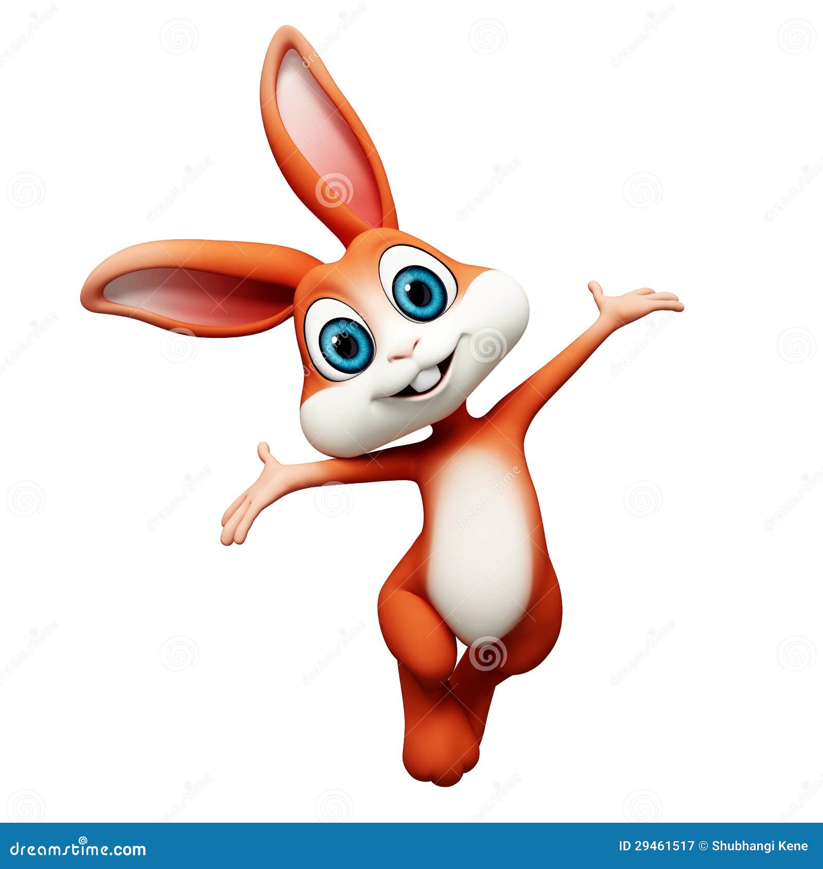 Dancing Rabbit Cartoon