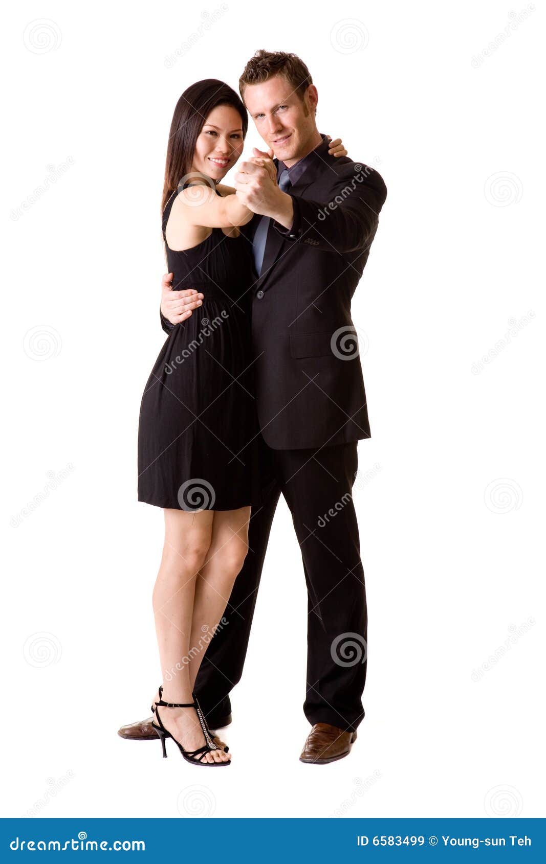 Happy dancing pair stock image. Image of romantic, family - 6583499