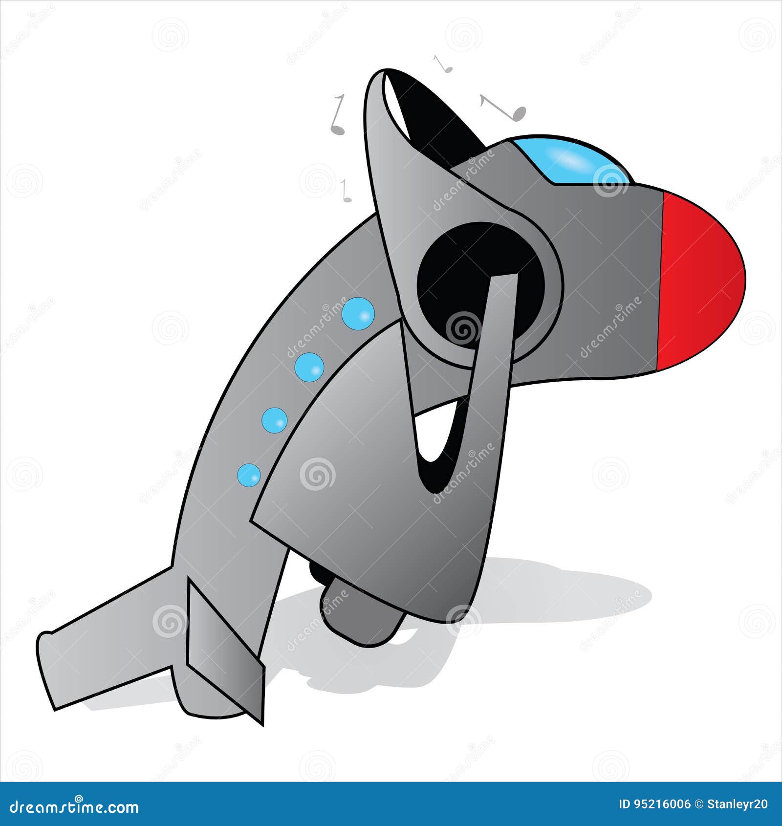 Happy Dancing Plane Clip Art Stock Vector - Illustration of cartoon ...
