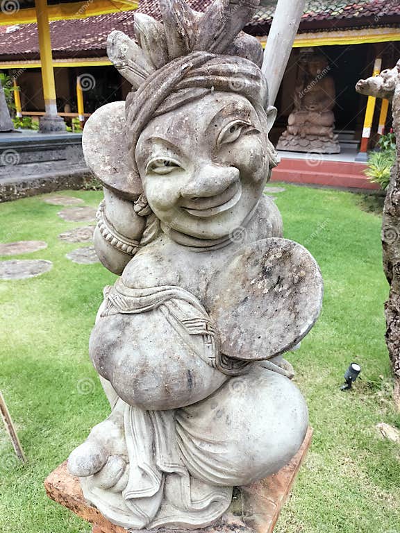 Happy dancing statue stock photo. Image of fountain - 263778734