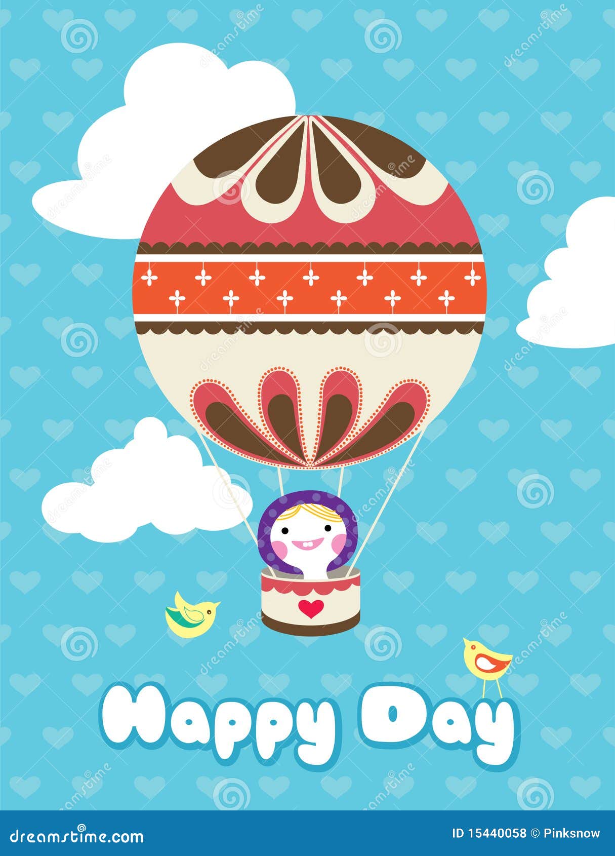 Happy Day stock vector. Illustration of cartoon, congratulation - 15440058