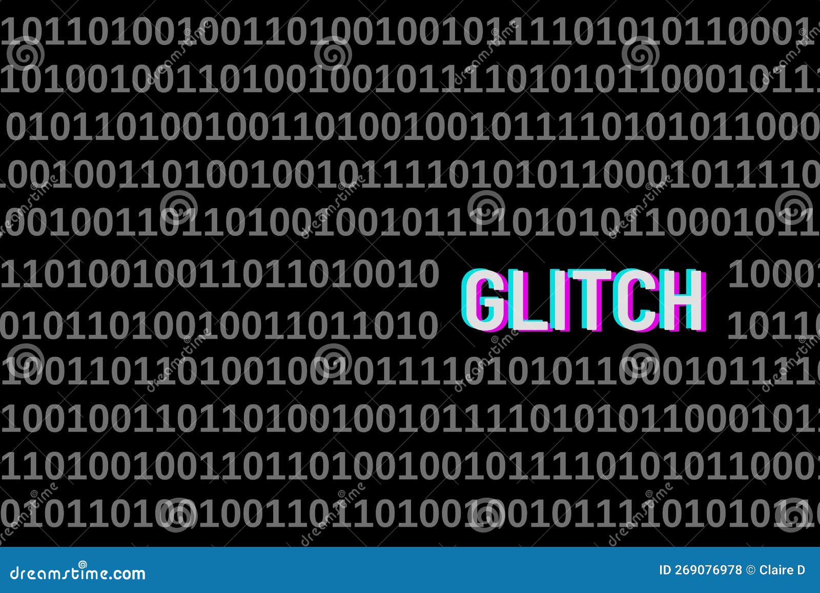 Glitch Code Abstract Background in Web Security Series Set Stock Photo ...