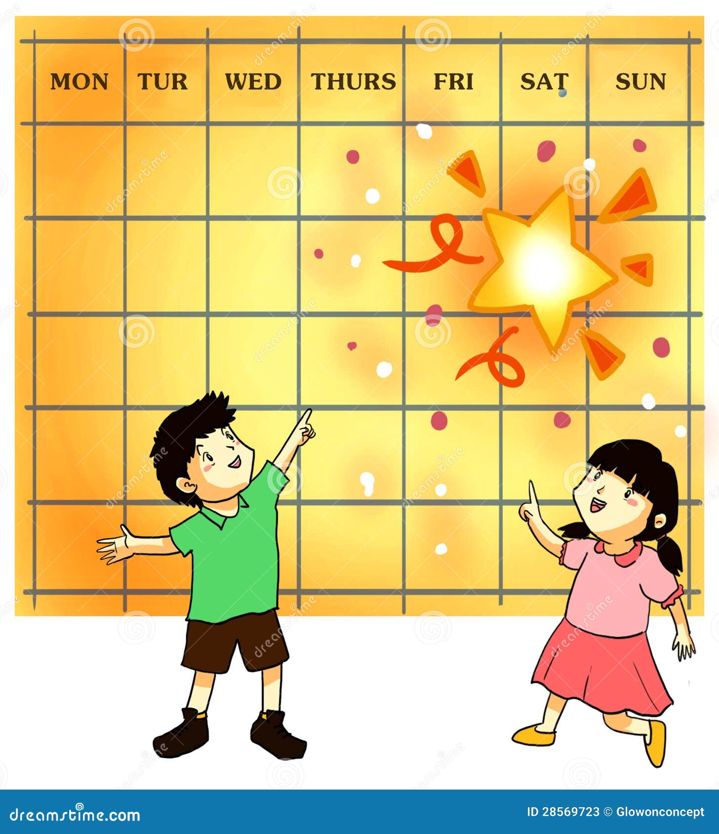 Happy day on weekend stock illustration. Illustration of parenthood ...