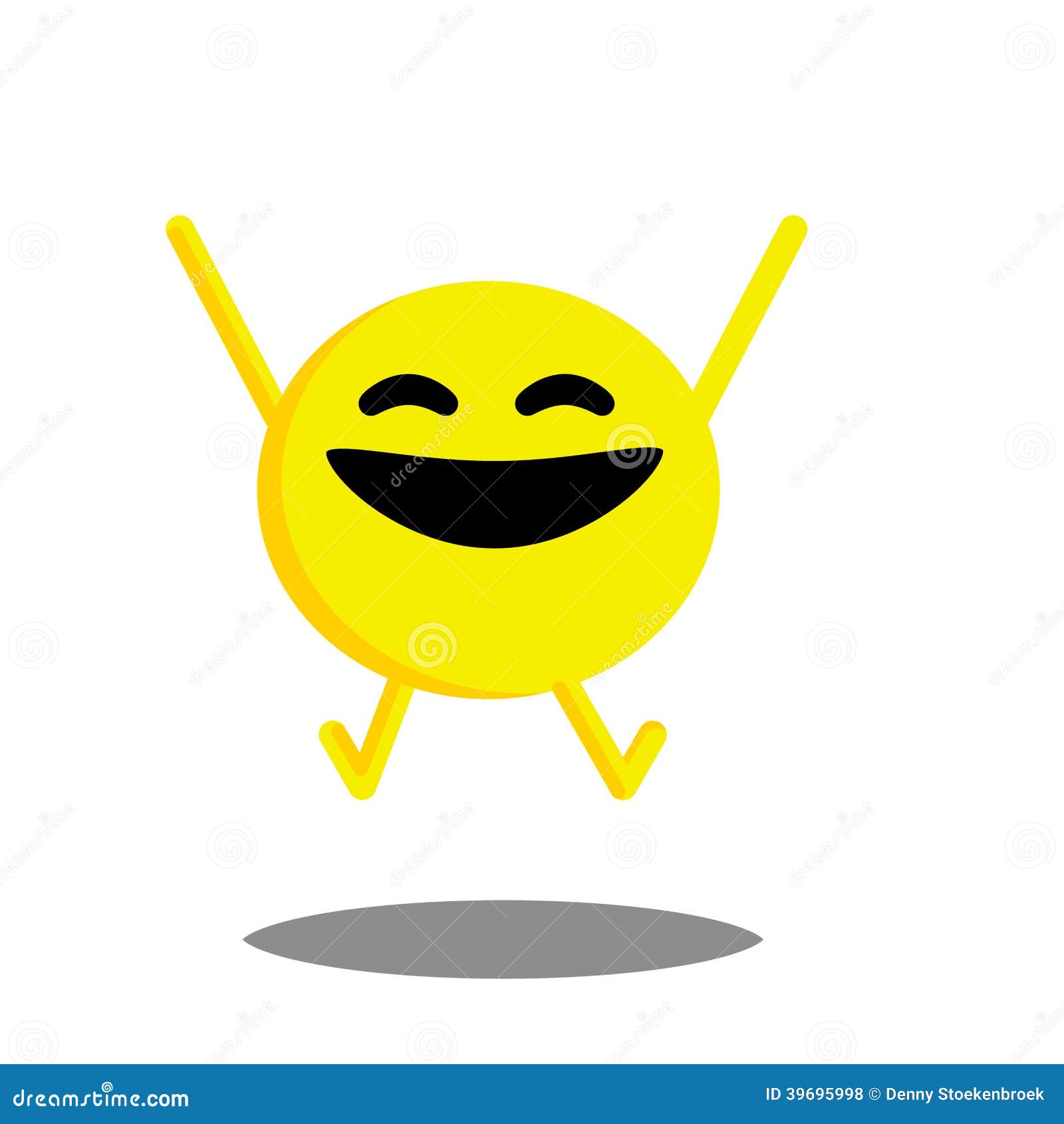 Happy stock illustration. Illustration of laughing, cheerful - 39695998