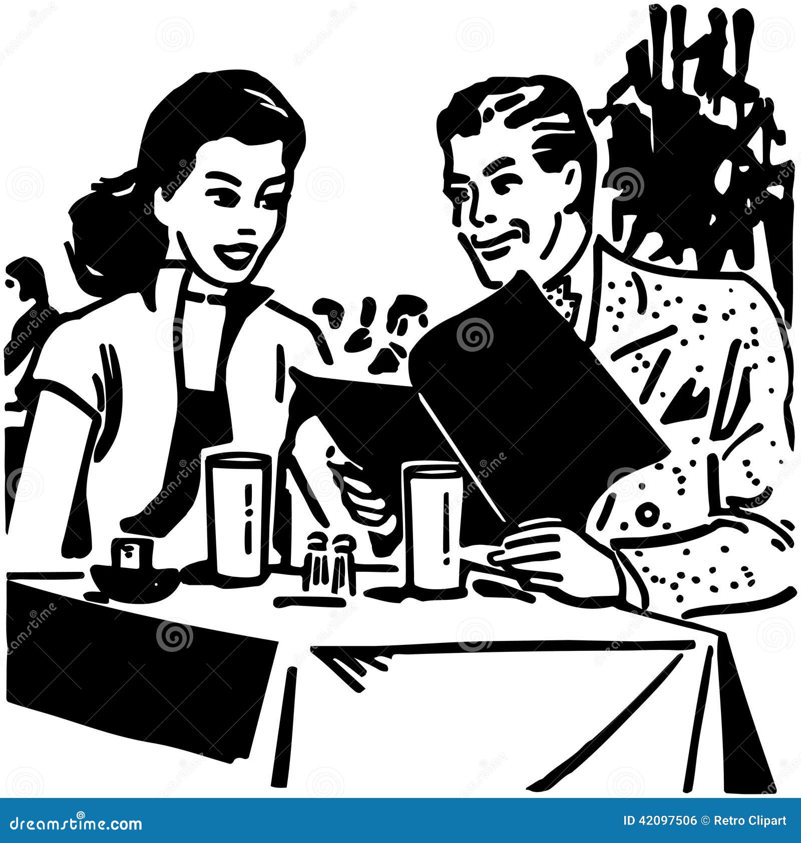 Diners Cartoons, Illustrations & Vector Stock Images - 1964 Pictures to ...