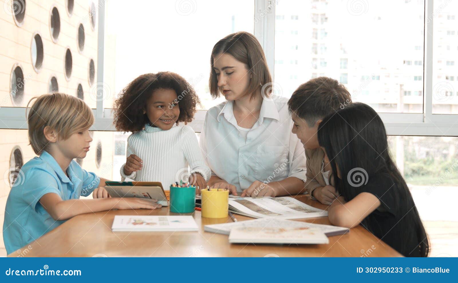 Happy Student and Smart Teacher Drawing and Coloring by Using Marker ...