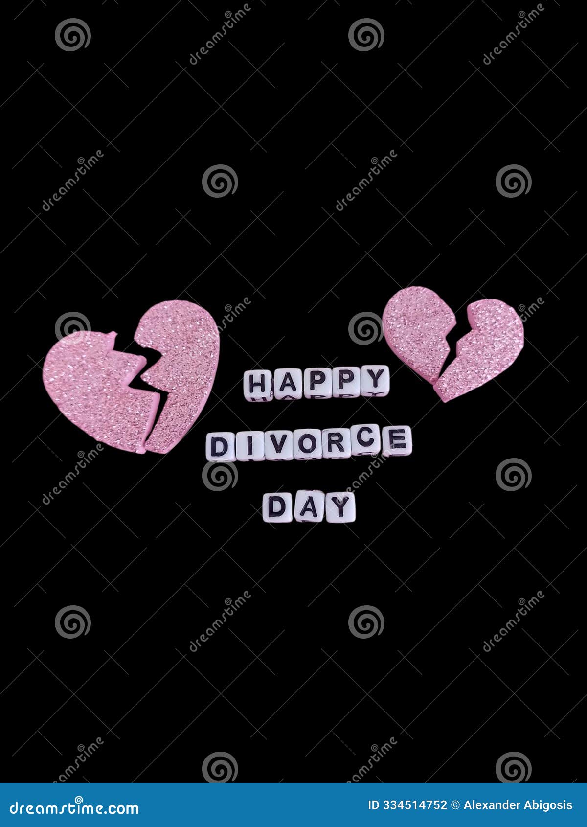 Happy divorce day message stock photo. Image of start - 334514752