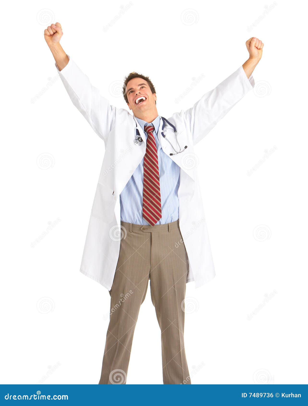 Happy doctor stock photo. Image of dental, occupation - 7489736