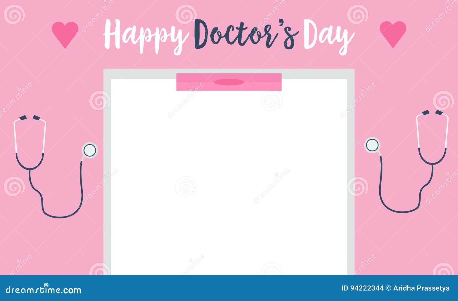 Happy Doctor Day Background Illustration Vector Stock Vector ...