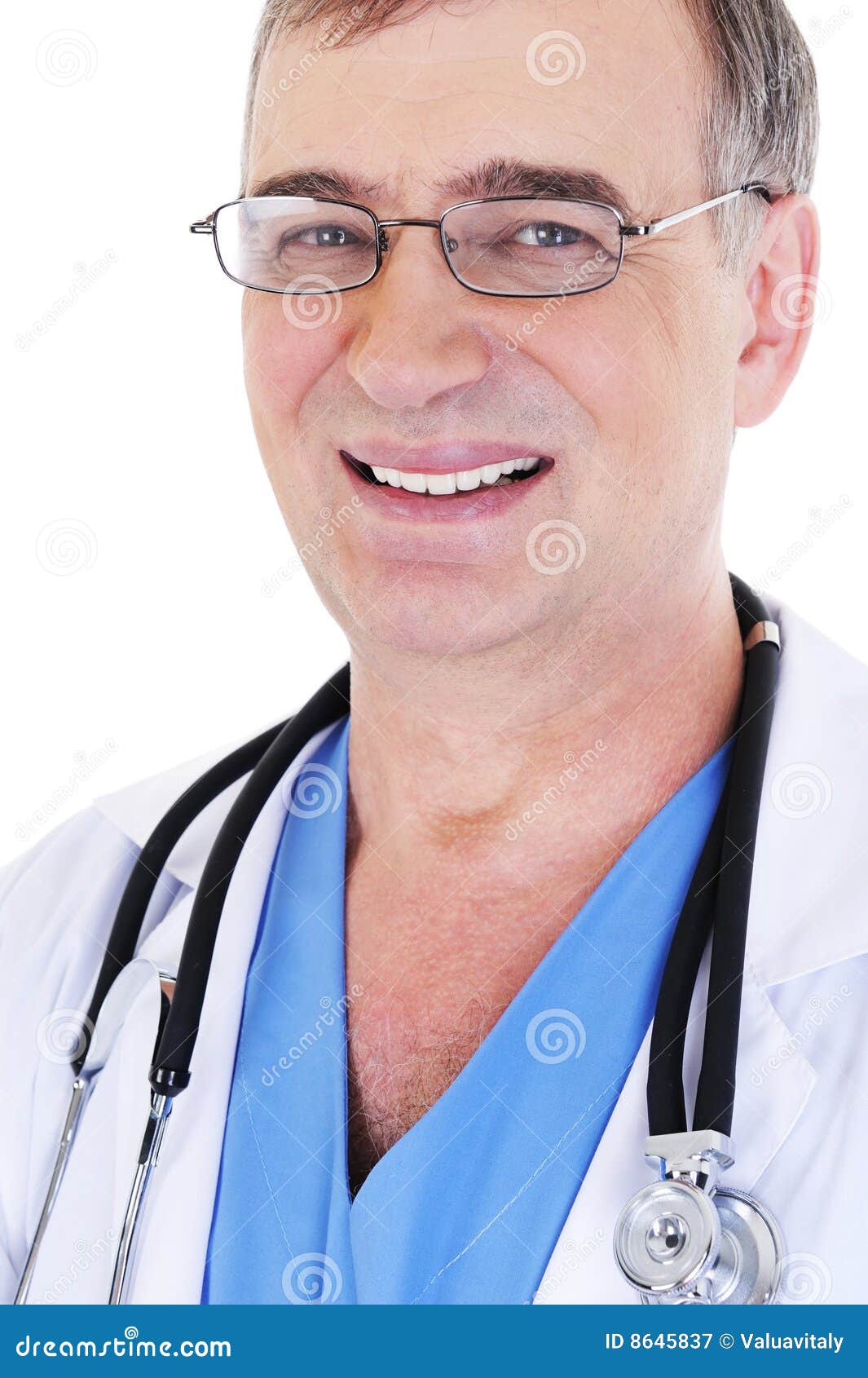 Happy doctor face stock image. Image of happy, medicine - 8645837