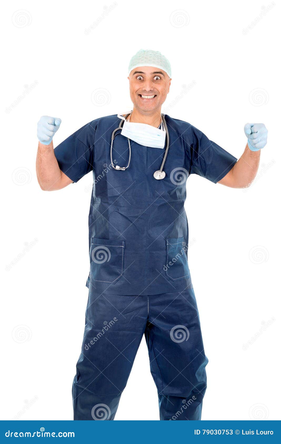 Happy doctor stock image. Image of confident, practitioner - 79030753