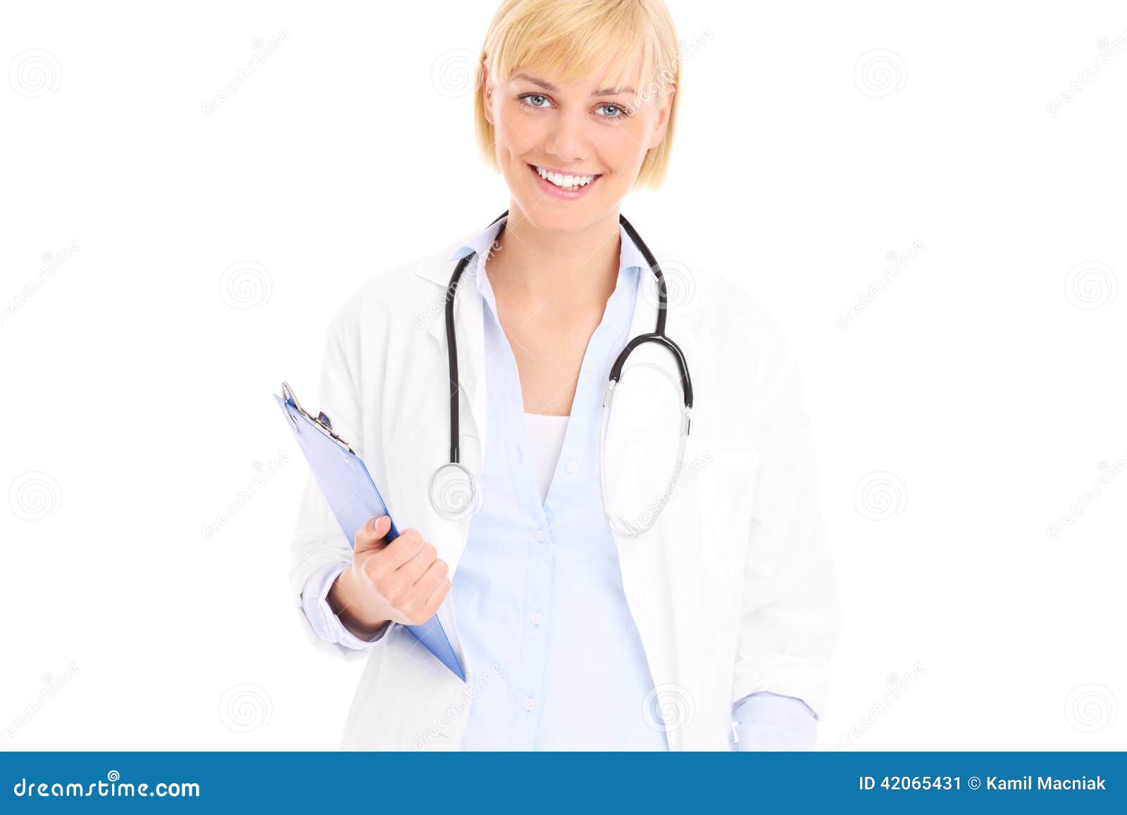 Happy doctor stock image. Image of modern, portrait, confident - 42065431
