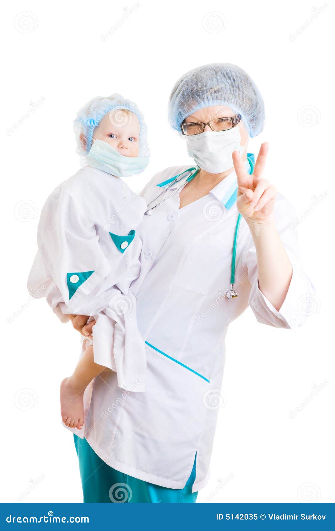 Happy Doctor and Small Patient Stock Image - Image of healthcare, love ...