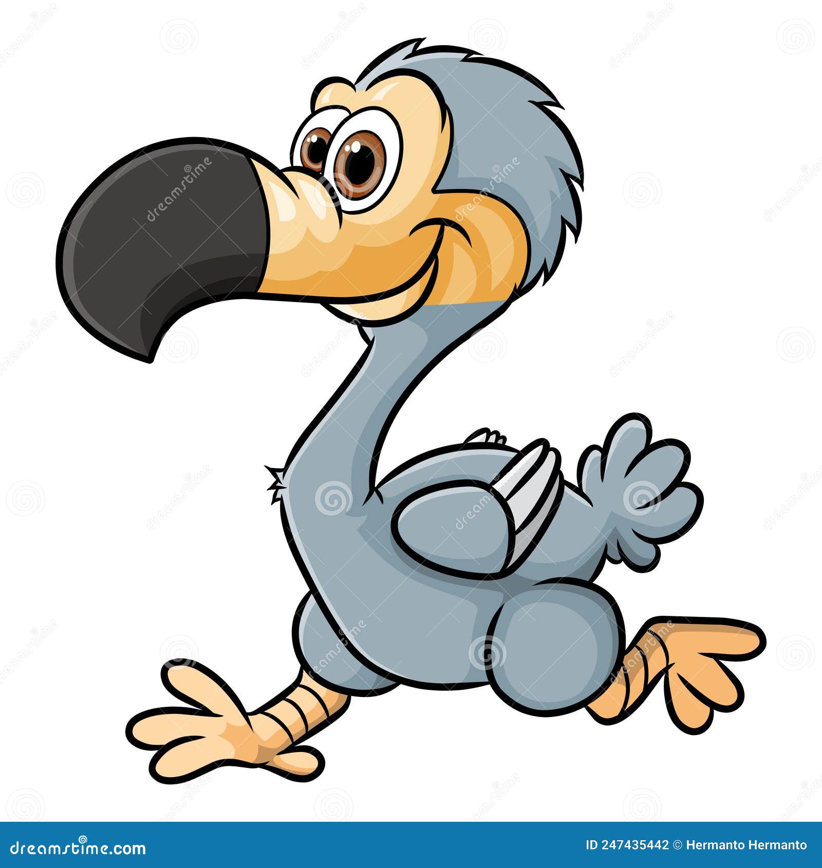 Running Dodo Sprite Stock Photography | CartoonDealer.com #41139068