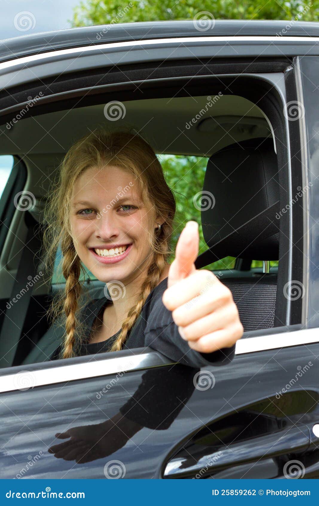 Happy driver stock photo. Image of drive, portrait, people - 25859262